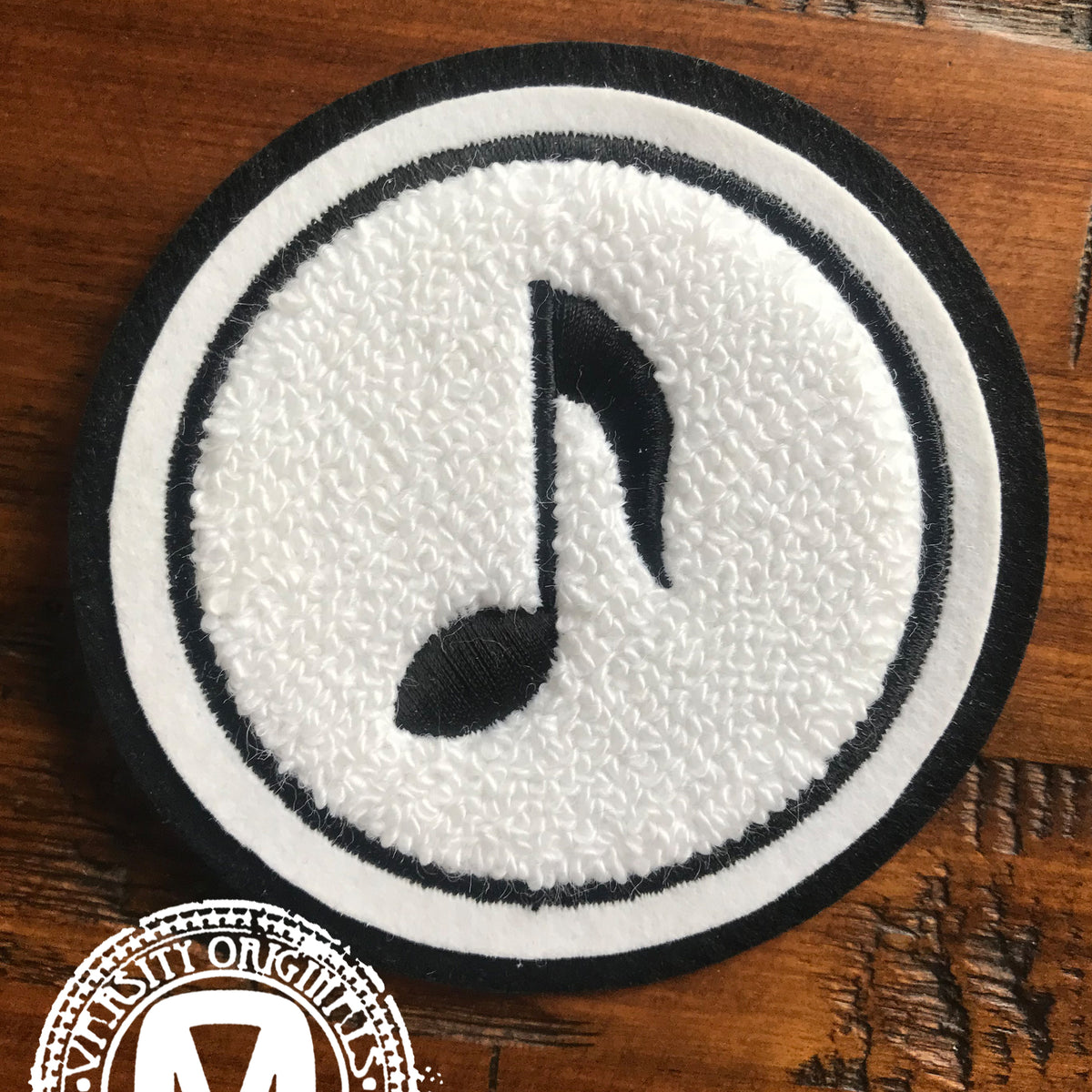 Chenille Music Note Patches – Varsity Originals